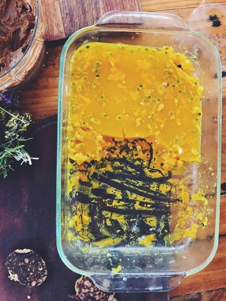 Passionfruit & Turmeric Gelee | Gutsy Recipes